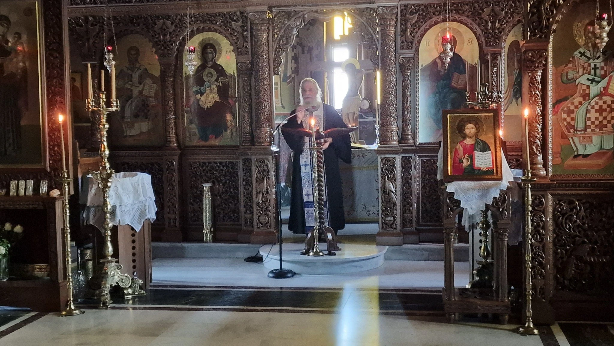 Η Μεγάλη Παράκληση στην Ιερά Μονή Αγίου Ιλαρίωνος Προμάχων