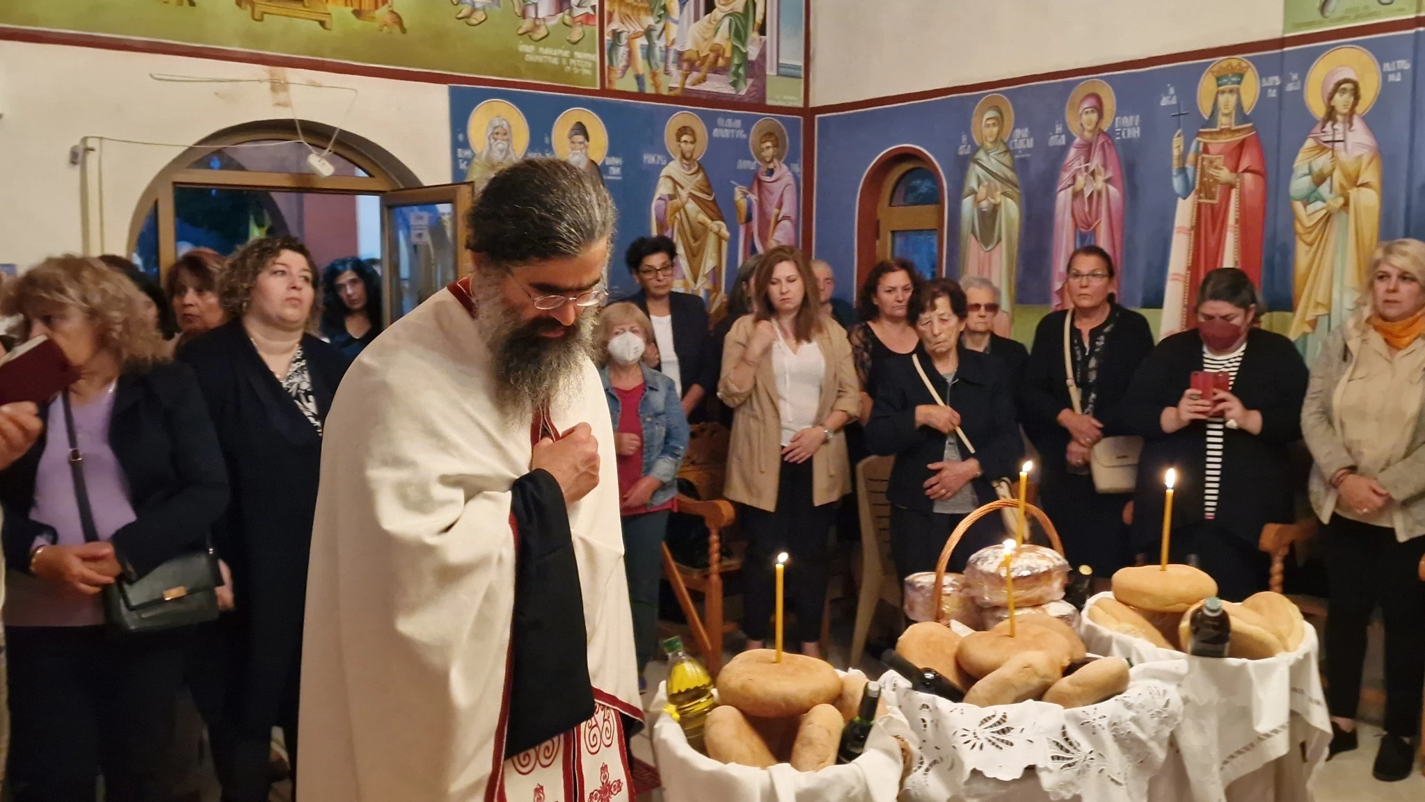 Πανηγυρικός Εσπερινός Αγίου Δημητρίου στην Φιλωτεια