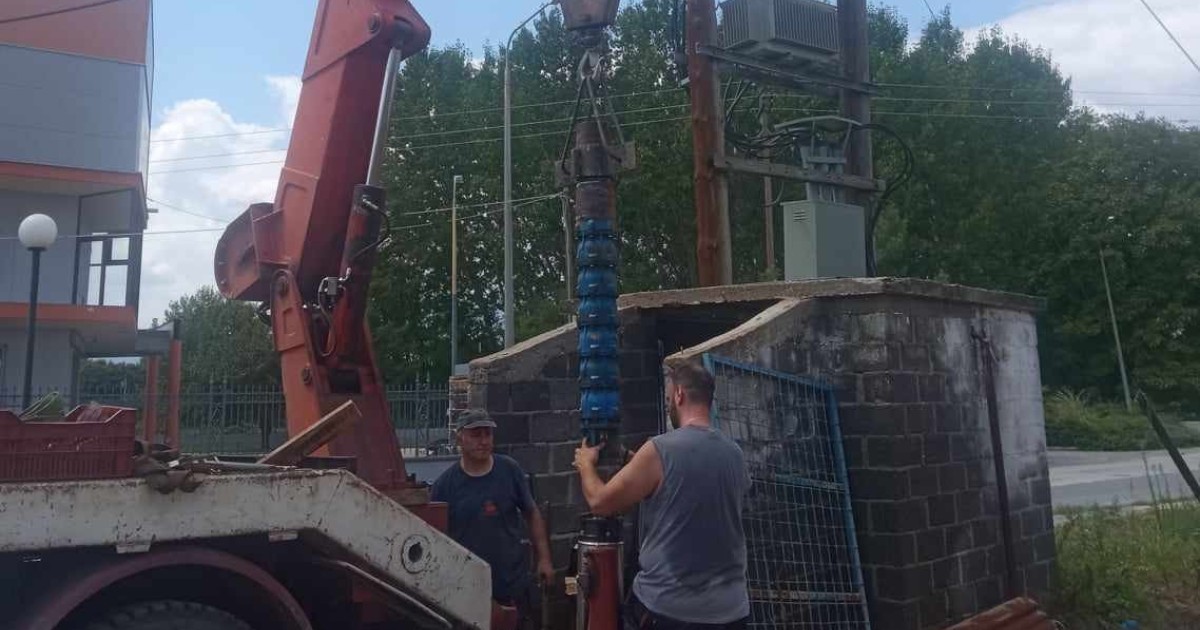 ΔΕΥΑ Αλμωπίας: Αποκατάσταση βλάβης στην Αριδαία