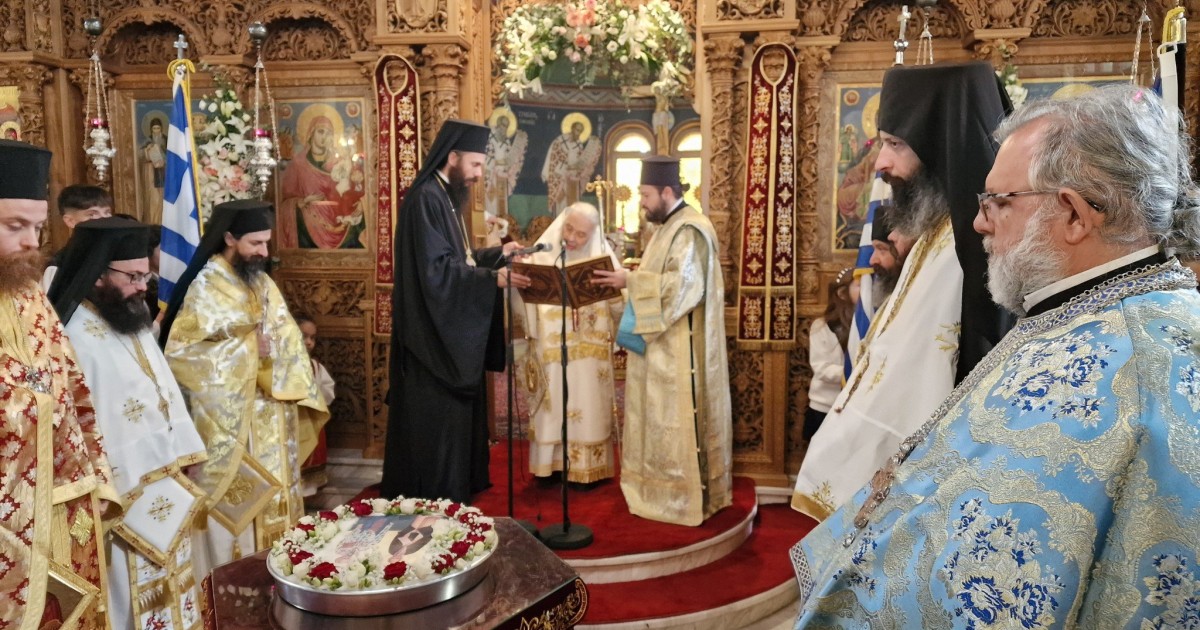 Αριδαία: Πανηγυρίζει ο Ιερός Ναός Αγίων Νικανδρου και Ιωαννικιου