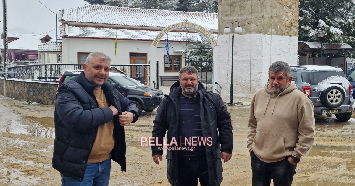 Επί ποδός ο Δήμαρχος Αλμωπίας για την κακοκαιρία – Στον Αρχάγγελο με ...