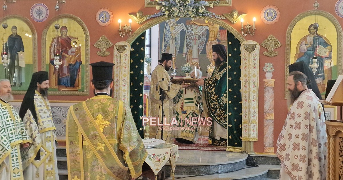 Εορτασμοί του Αγίου Αντωνίου στην Αριδαία: Πλήθος πιστών κατέκλυσε την ...