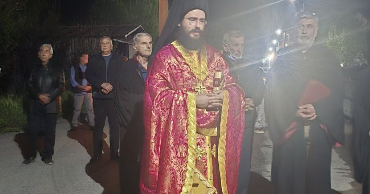 Κατανυκτική η Ακολουθία του Επιταφίου στον Ιερό Ναό Αγίου Αντωνίου Αριδαίας