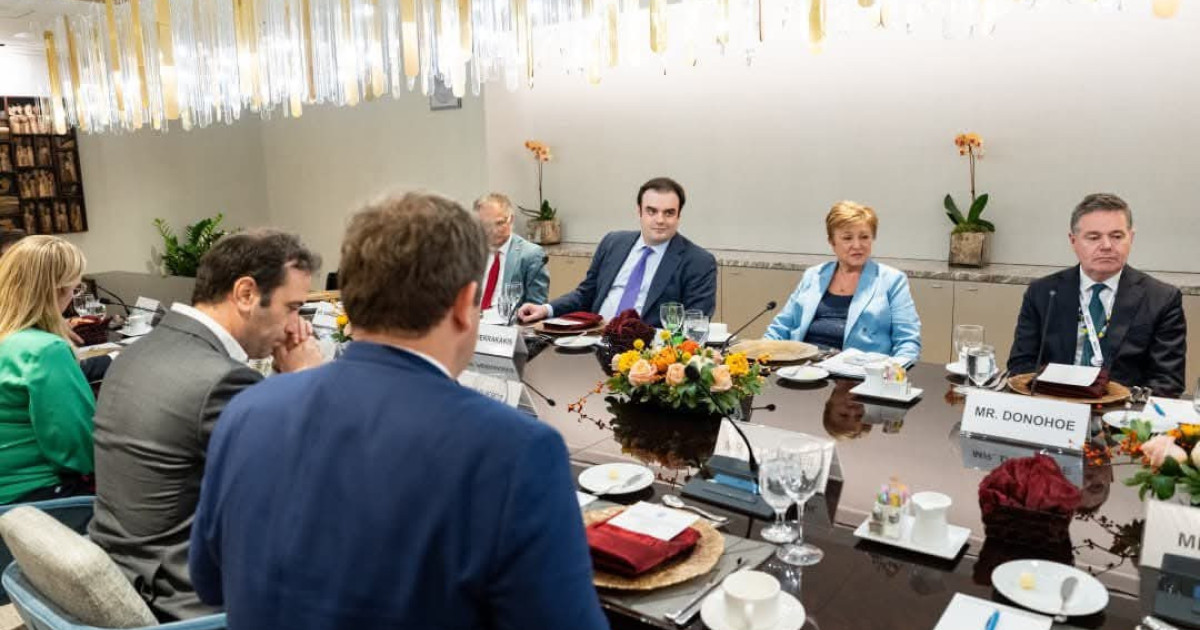Κυριάκος Πιερρακάκης: Η Ελλάδα εχει θέση και φωνή