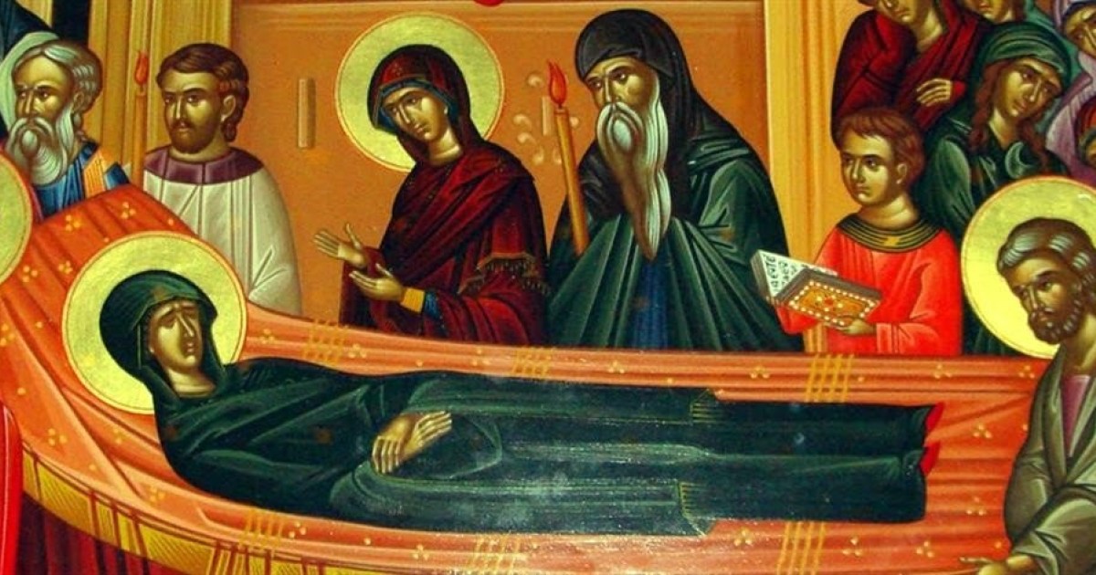 Η Κοίμηση της Αγίας Άννης