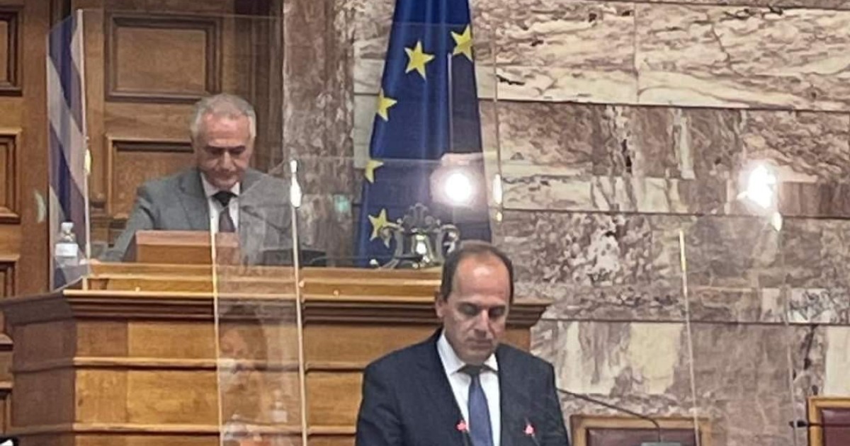 Στη Βουλή ο Γρηγόρης Στάμκος