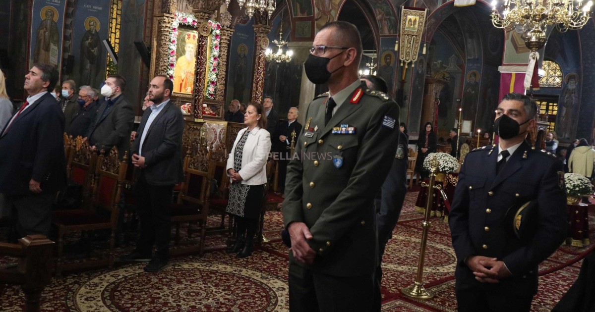 Τίμησε τον Άγιο Καλλίνικο ο στρατηγός της Μεραρχίας Έδεσσας
