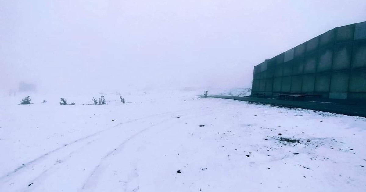 Τα πρώτα χιόνια στην Πέλλα