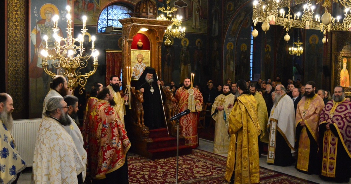 Ο Εσπερινός της Συγχωρήσεως στην ΙΜ Εδεσσης