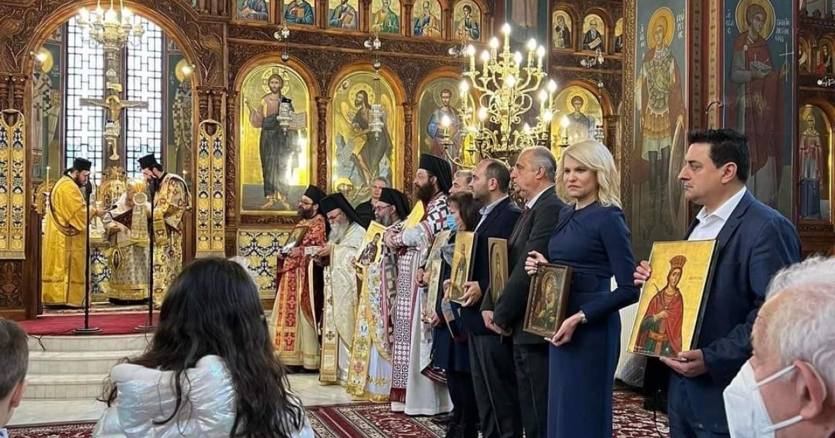 Η Κυριακή της Ορθοδοξίας στην Αγία Σκέπη