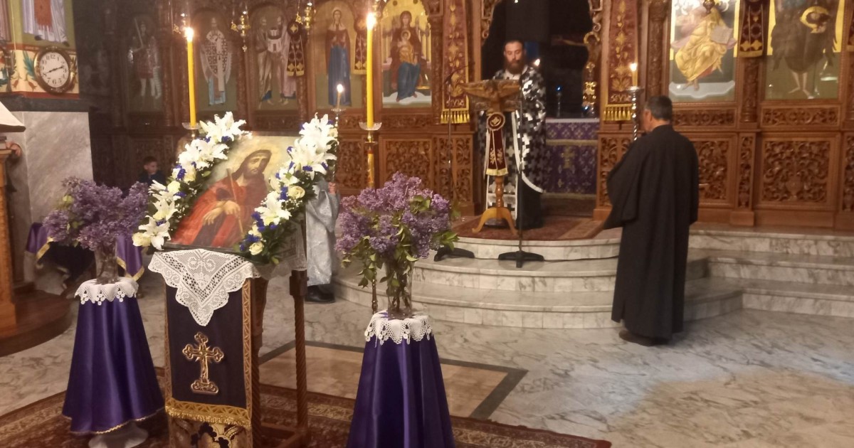 Μ. Δευτέρα: Η Ακολουθία του Νυμφίου στην Κρύα Βρύση