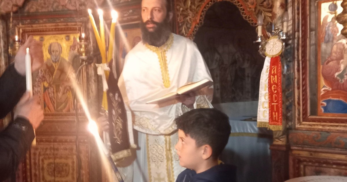 Η πρώτη Ανάσταση του πατρός Μιχαήλ ως ιερέας