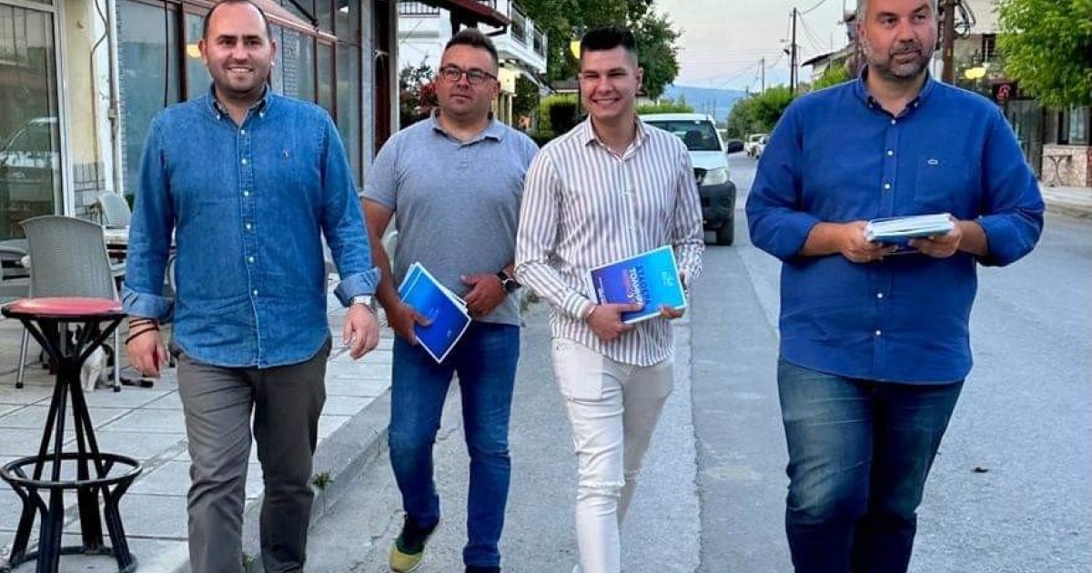Συνεχίζει τις περιοδείες ο Λάκης Βασιλειάδης