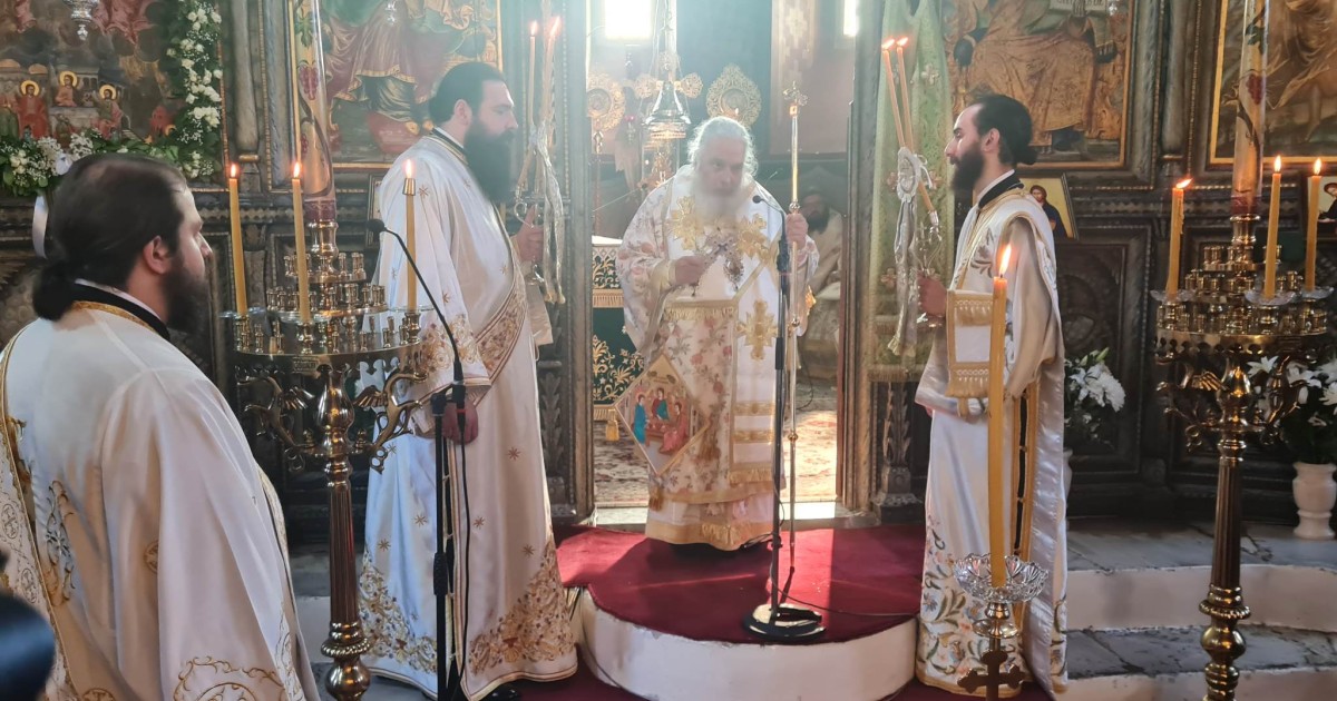 Μητροπολίτης Ιωήλ: Το Άγιο Πνεύμα είναι αυτό που στερεώνει τον Χριστό ...