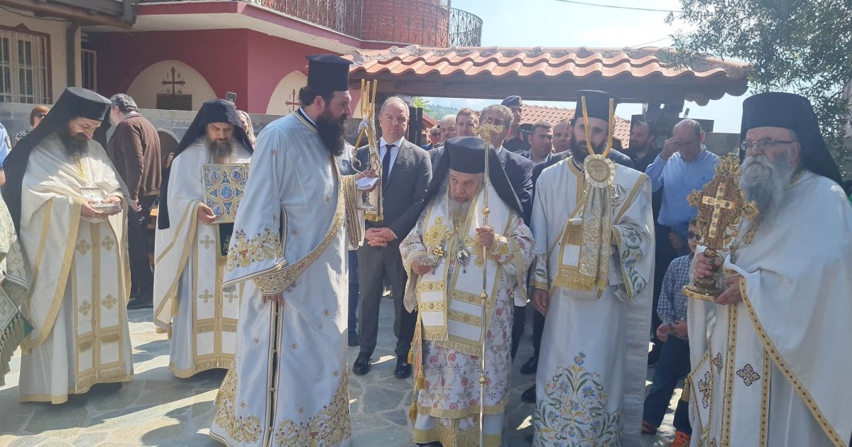 Λαμπρά πανήγυρις στην Αγία Τριάδα Έδεσσας