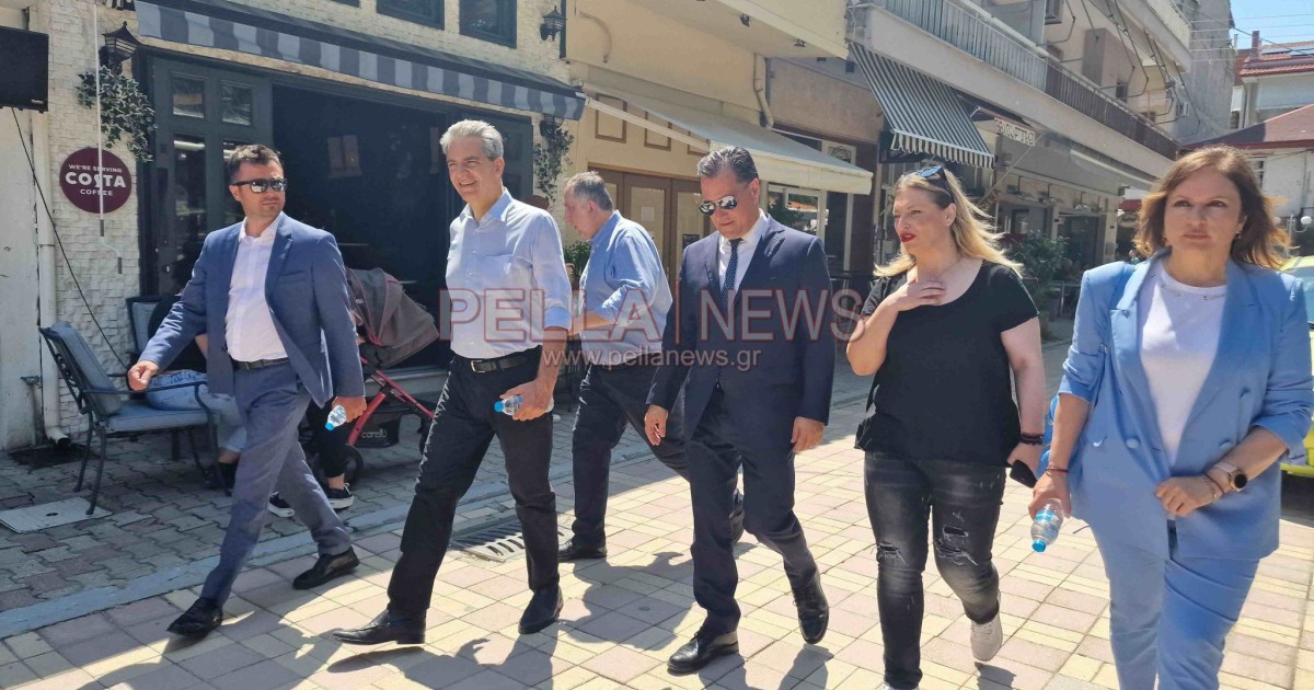 Στη Σκύδρα ο Άδωνις Γεωργιάδης και ο Άγγελος Συρίγος