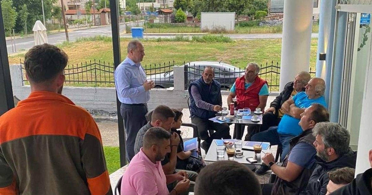 Στην Άρνισσα ο Διονύσης Σταμενίτης