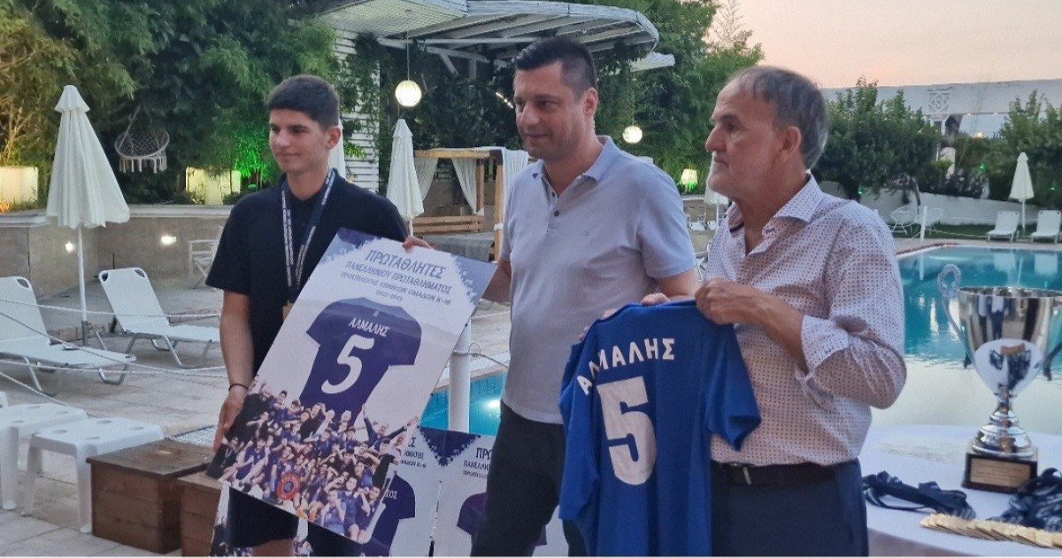 Περήφανος για τους πρωταθλητές ο Ιωάννης Φωκάς