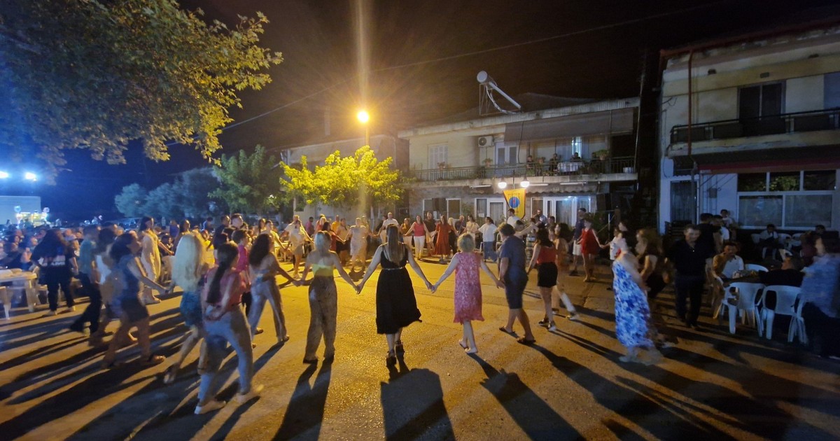 Παραδοσιακό γλέντι από τον ΜΕΣ Παλαιφύτου 'ΠΥΡΣΟΣ'
