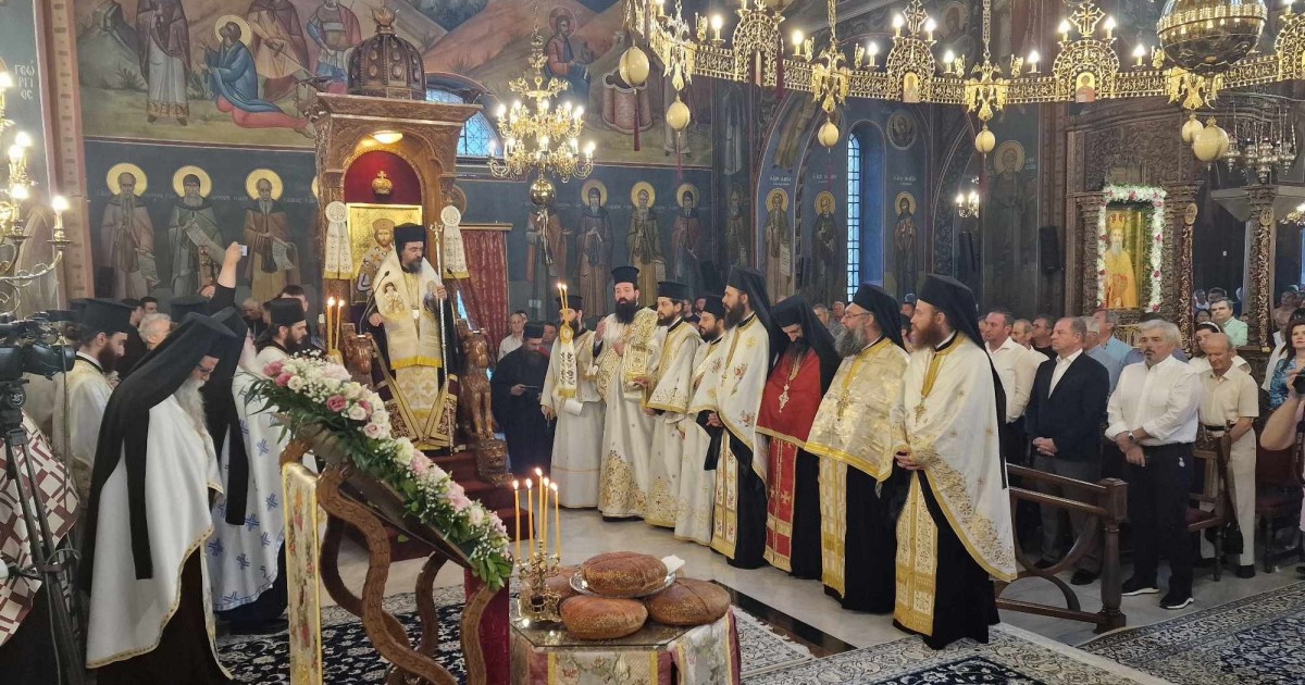 Η Έδεσσα και η Πέλλα γιορτάζουν τον Άγιο τους (φωτο και βίντεο)