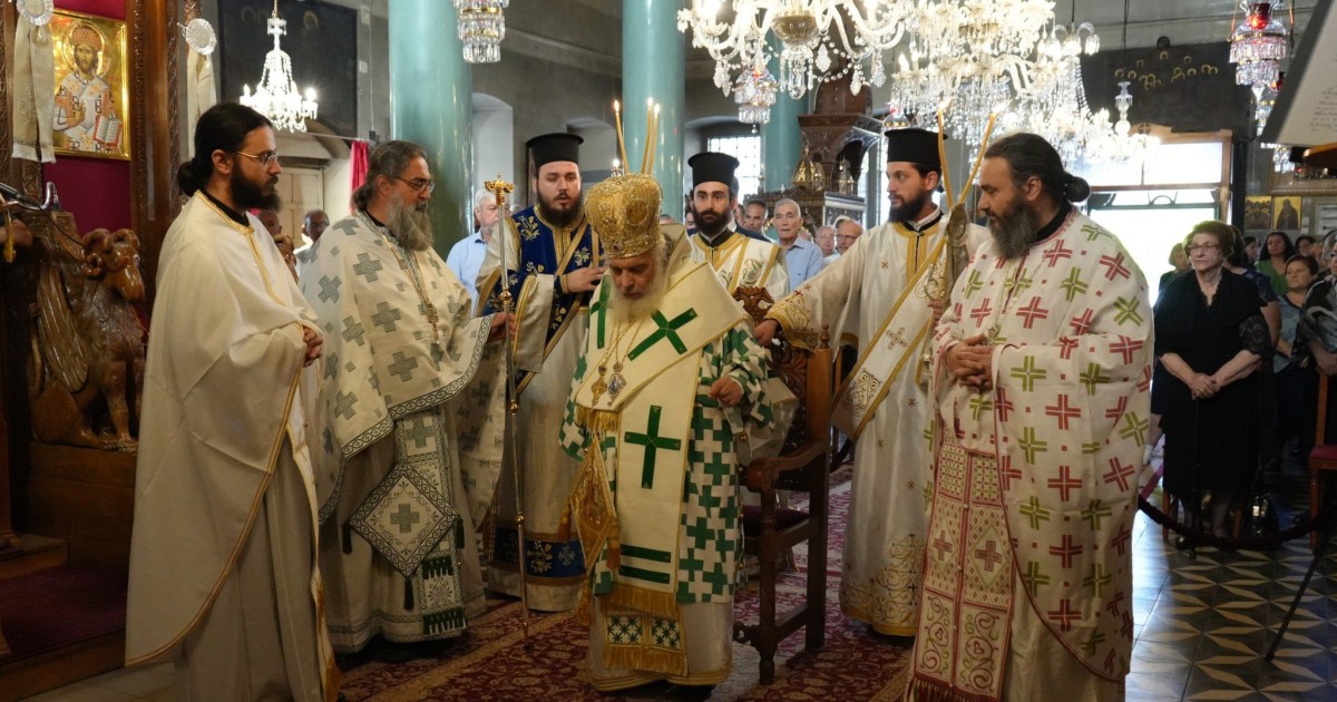 Η γιορτή της Παναγίας στον ΙΝ Κοιμήσεως Θεοτόκου Γιαννιτσών