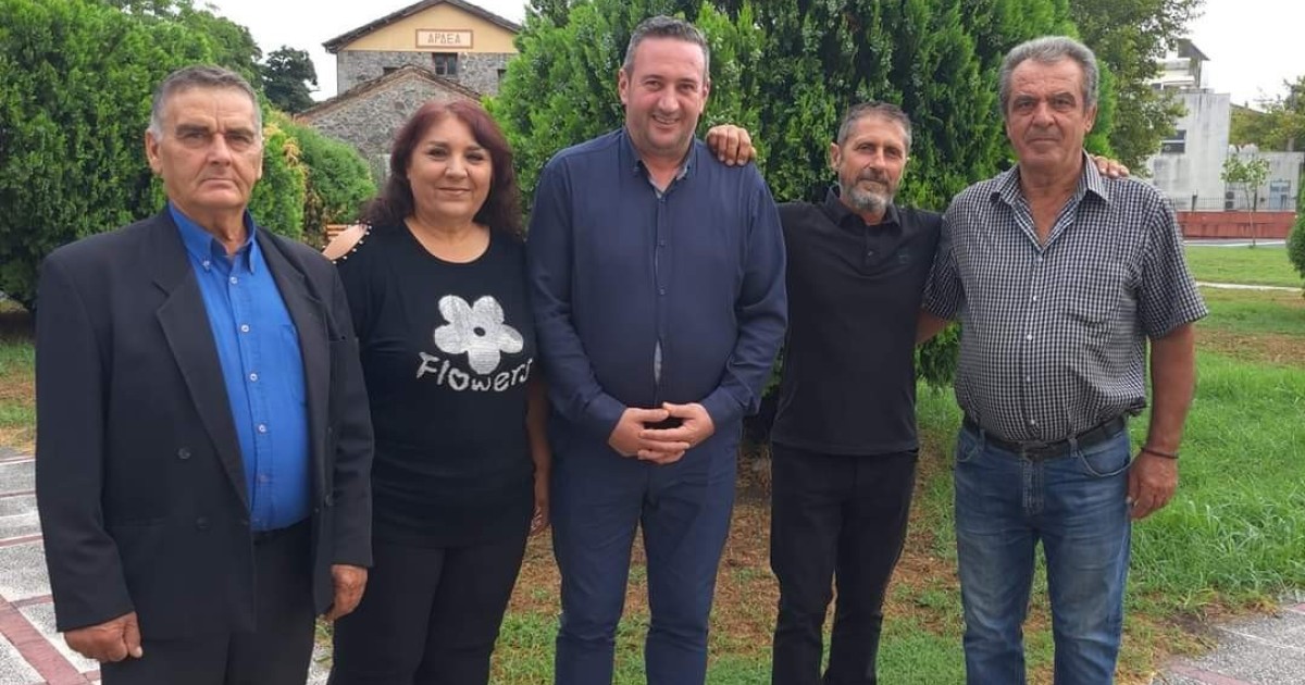 Η ομάδα του Εδώ Ζούμε σε Ριζοχωρι και Μηλιά