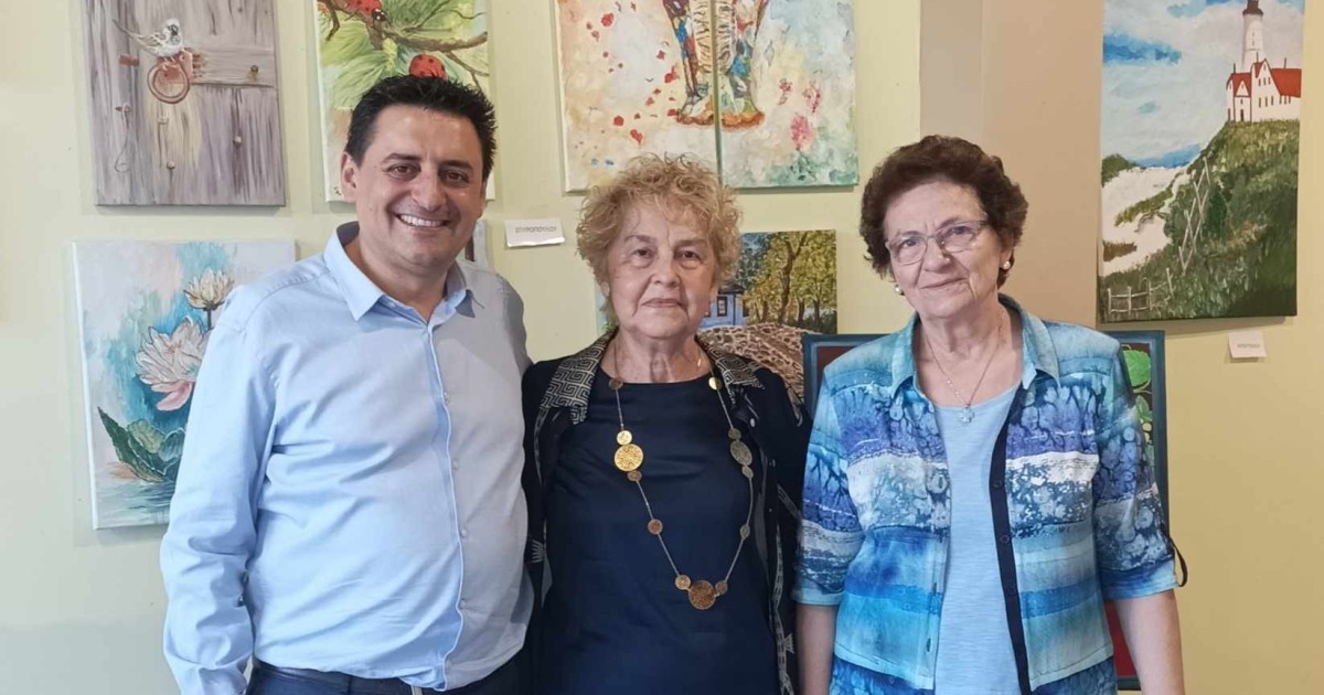 Στην έκθεση φωτογραφίας των ΚΑΠΗ ο Γιάννης Τσεπκεντζής