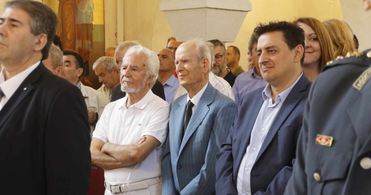 Στα εγκαίνια της Αγίας Βασσης ο Γιάννης Τσεπκεντζής