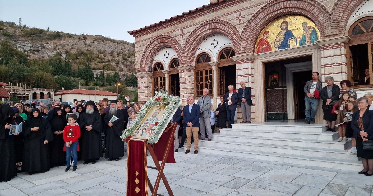 ΙΜ Αγίου Ιλαρίωνος Προμάχων: Πανηγυρικός Εσπερινός
