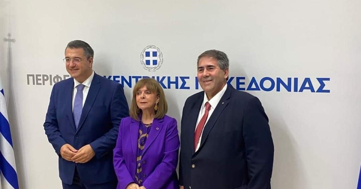 Συνάντηση Τζαμτζή με την Πρόεδρο της Δημοκρατίας