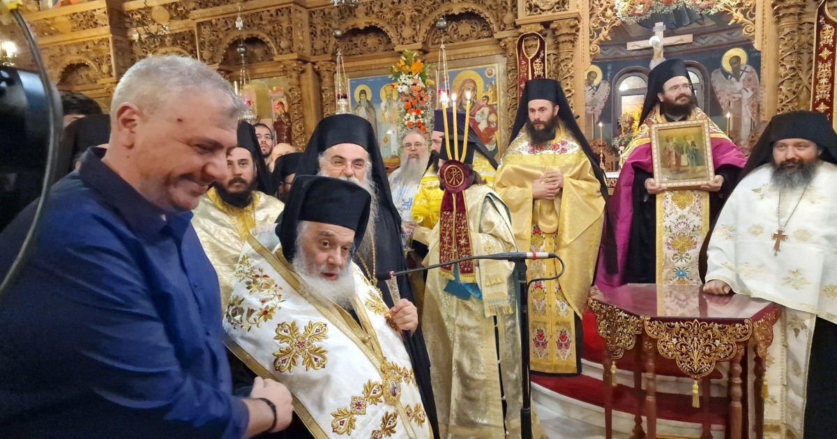 Οι ευχές του Μητροπολίτη Ιωήλ στον νέο Δήμαρχο Αλμωπίας