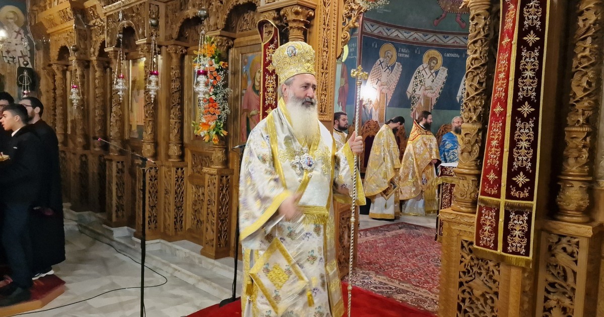 Πανηγυρική Θεία Λειτουργία στην Αριδαία