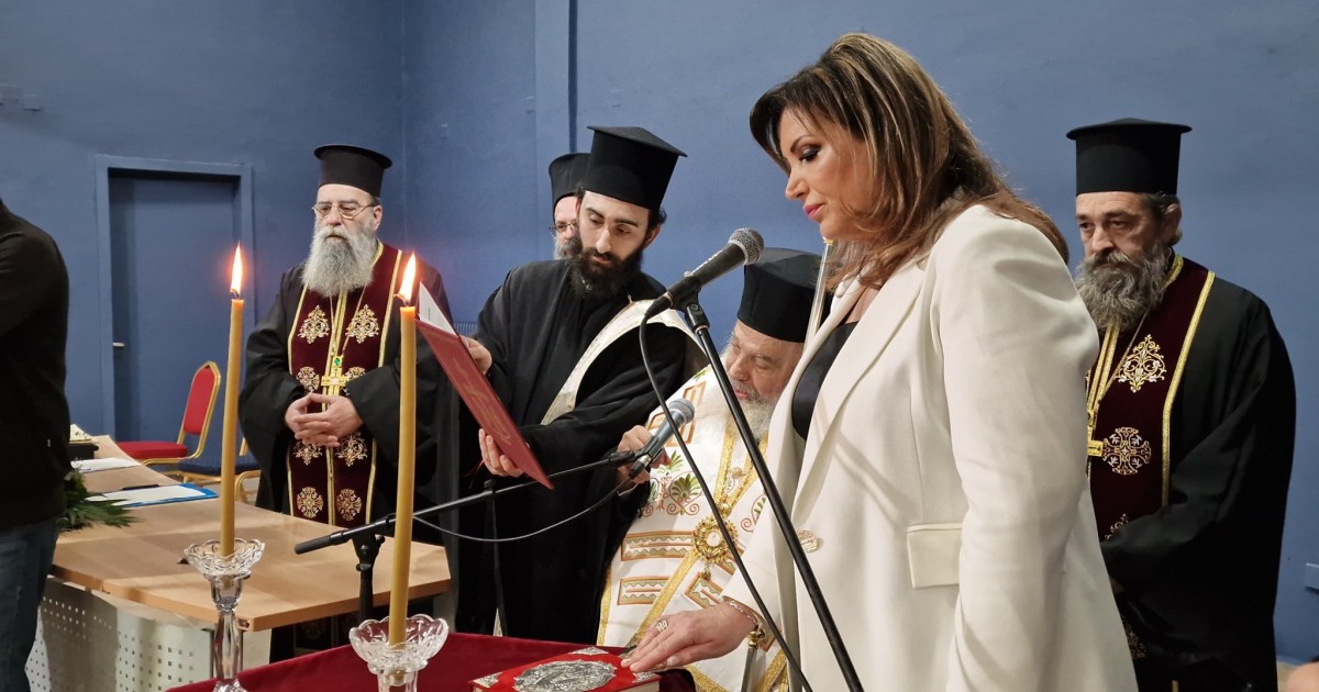 Ορκίστηκε η δημοτική αρχή Σκύδρας