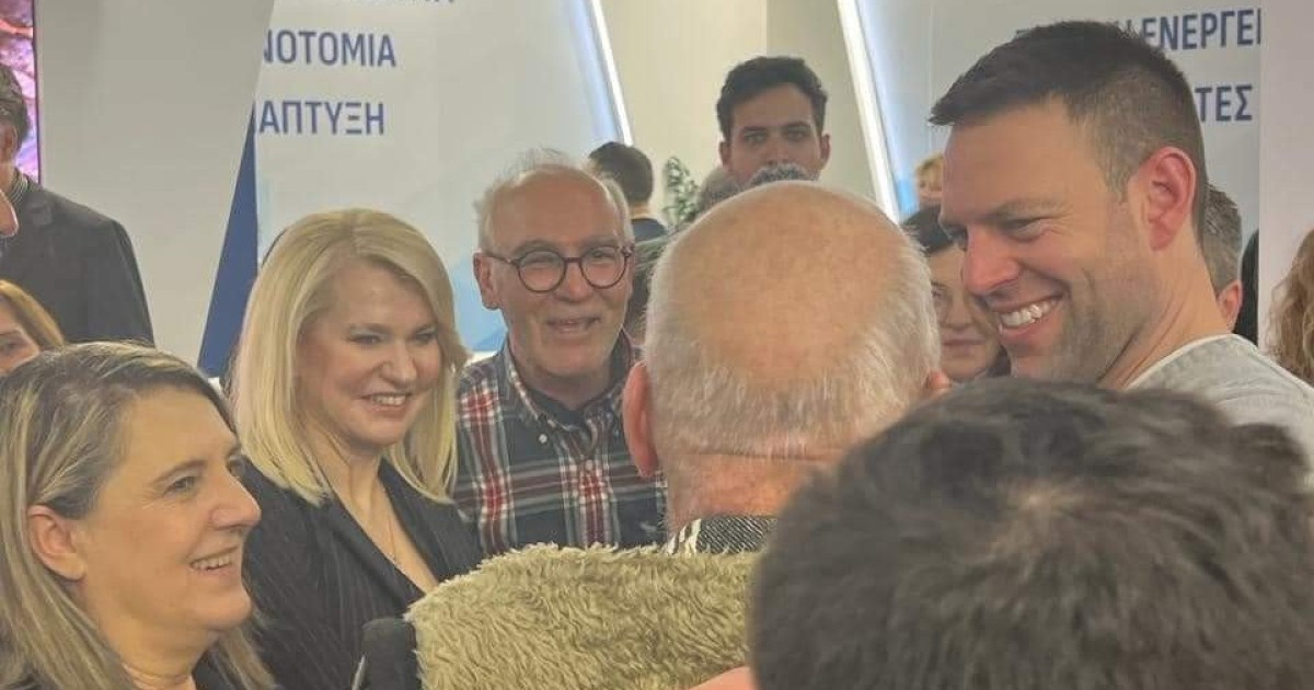 Θεοδώρα Τζάκρη..με τον Κασσελάκη στην Agrotica