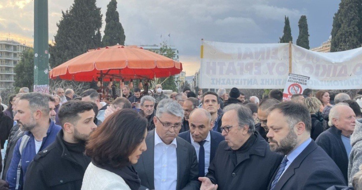 Παρούσα η ΝΙΚΗ στο συλλαλητήριο των αγροτών