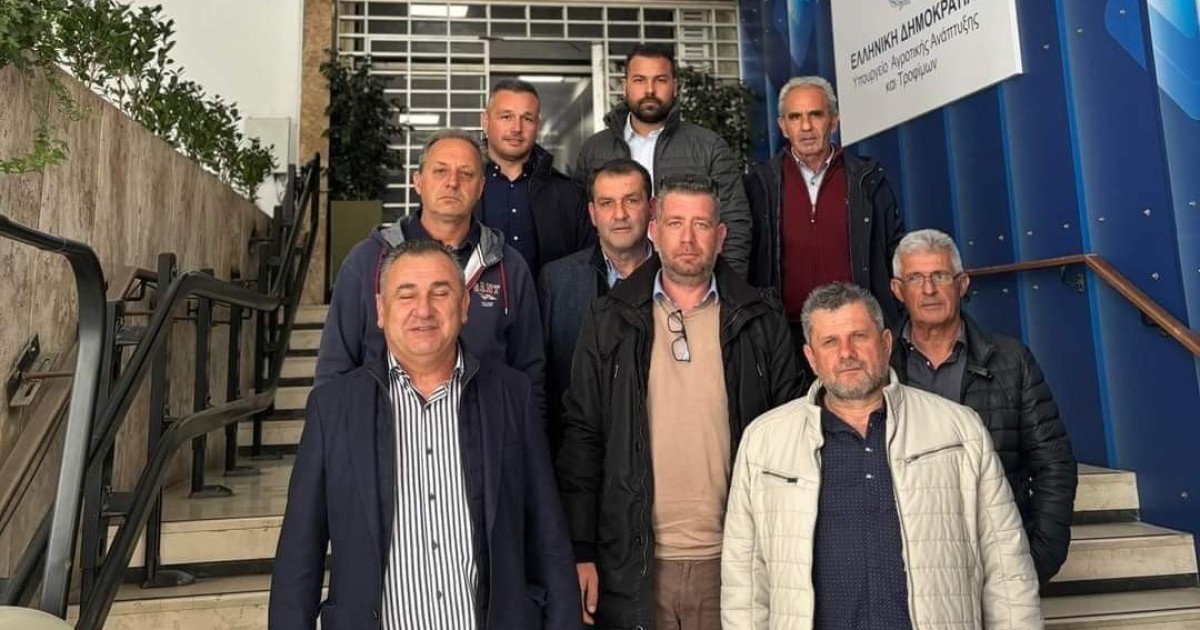 Τα αιτήματα των αγροτών προς τον ΥφΑΑΤ Διονύση Σταμενίτη