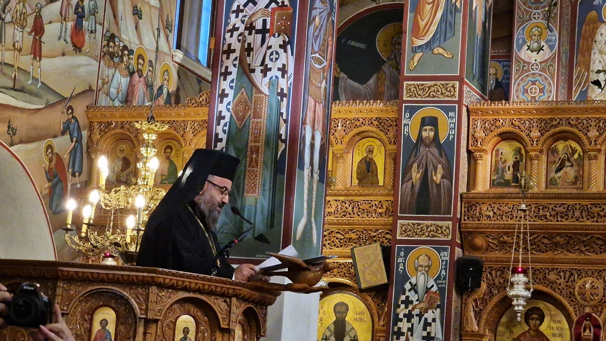 Πλήθος ιεραρχών στην ενθρόνισή του Μητροπολίτη Φλωρίνης