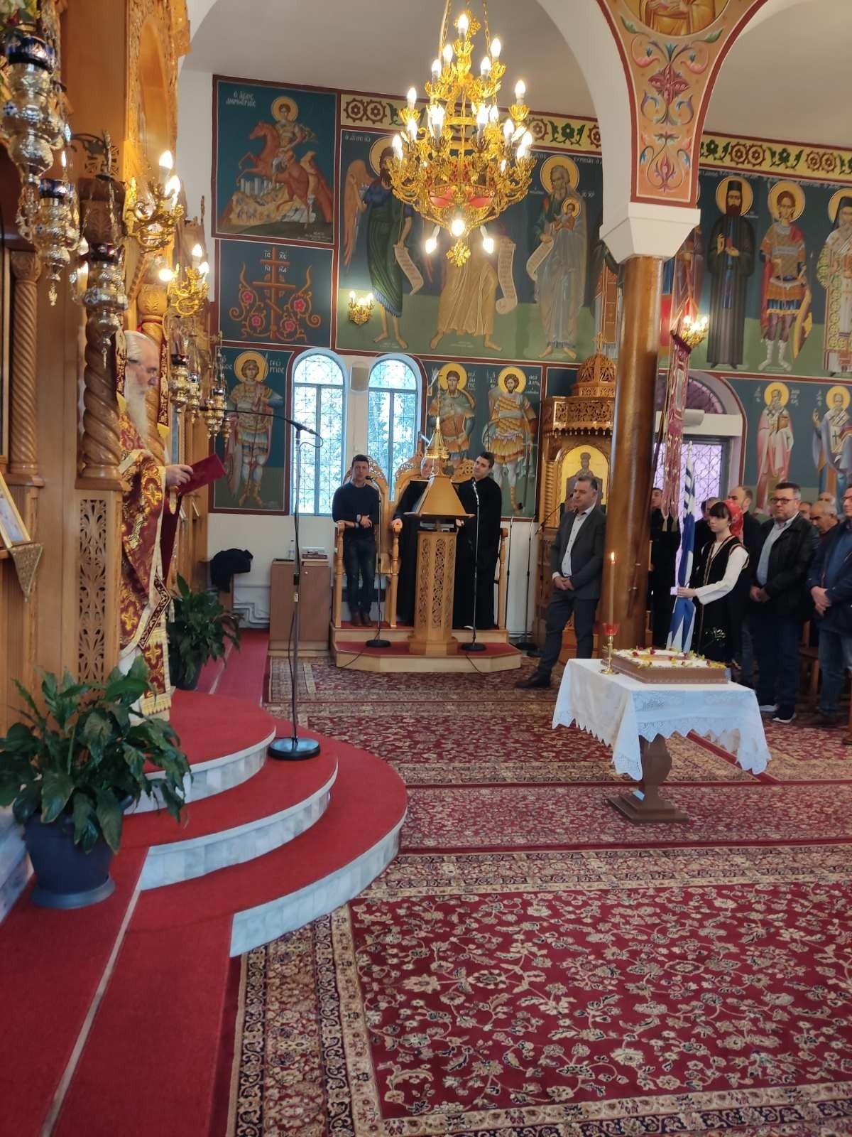 Υδραία: Λαμπρός εορτασμός του Αγίου Αθανασίου