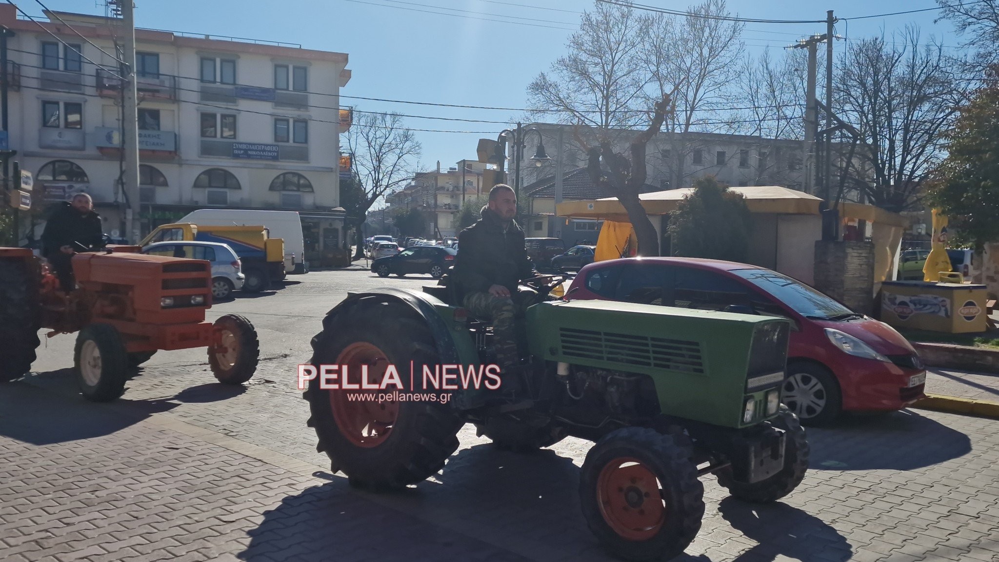 Δυναμική κινητοποίηση των αγροτών της Αλμωπίας