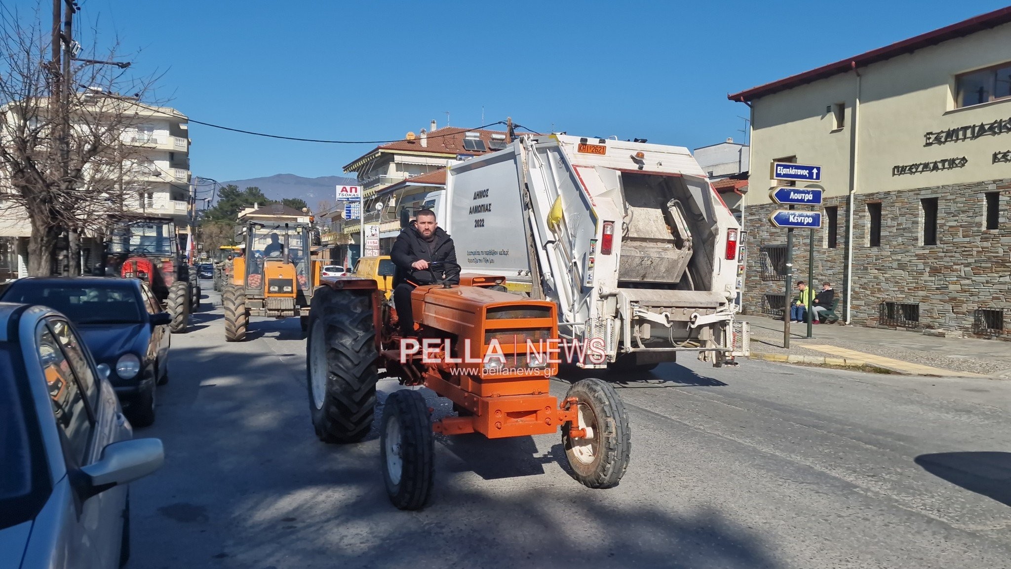 Δυναμική κινητοποίηση των αγροτών της Αλμωπίας