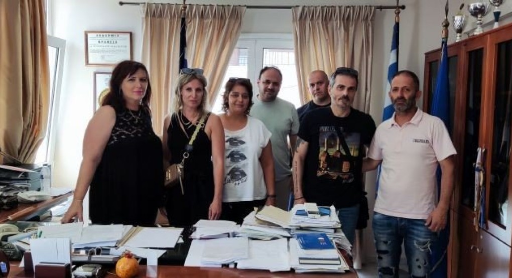 Συνάντηση εργασίας Συμβαδί-ζω με Δήμαρχο Σκύδρας