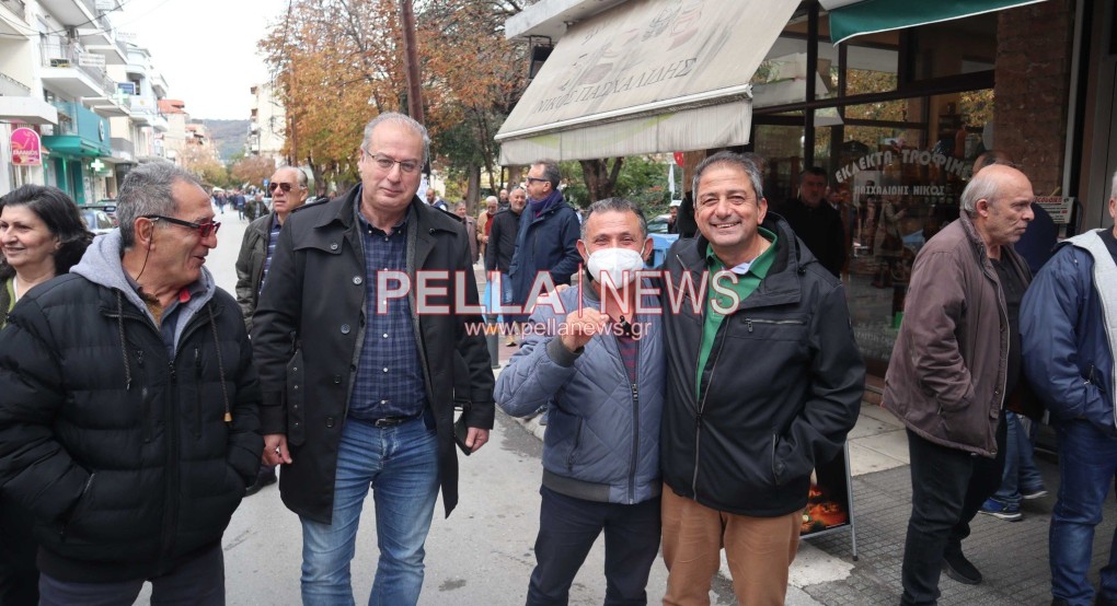 Στην Έδεσσα και στον Αλέξη Τσίπρα ο Πετρος Τσαρκνιάς