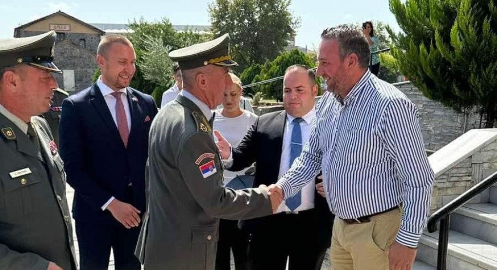 Συμβολή του Δημάρχου Αλμωπίας στην ελληνοσερβική φιλία