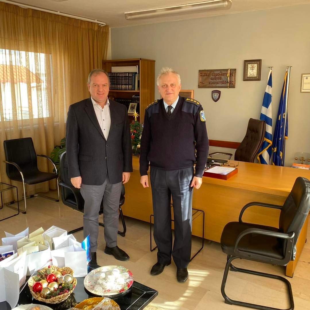 Ευχές στα Σώματα ασφαλείας από τον Διονύση Σταμενίτη